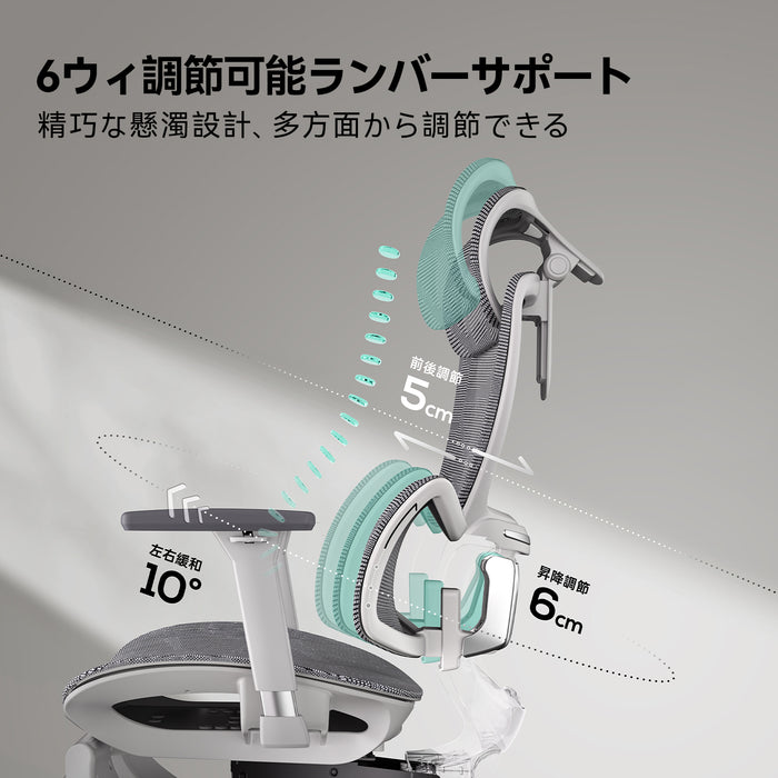 HBADA E2 Pro 人間工学オフィスチェア