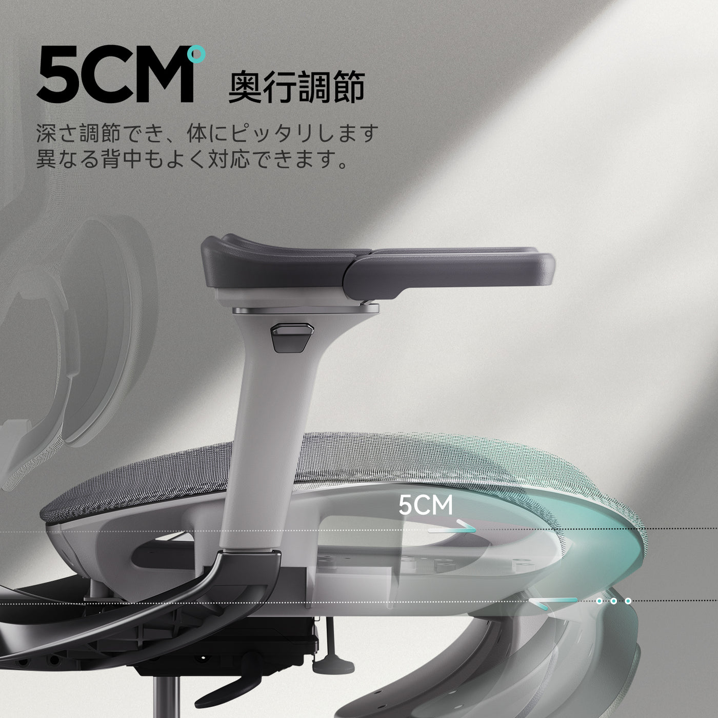 HBADA E3 Pro Ergonomic Office Chair with Footrest