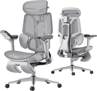 HBADA E3 Ultra Ergonomic Office Chair with Footrest